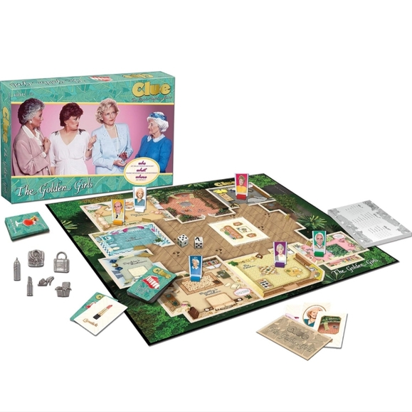 Hasbro | Games | Golden Girls Board Games Bundle | Poshmark